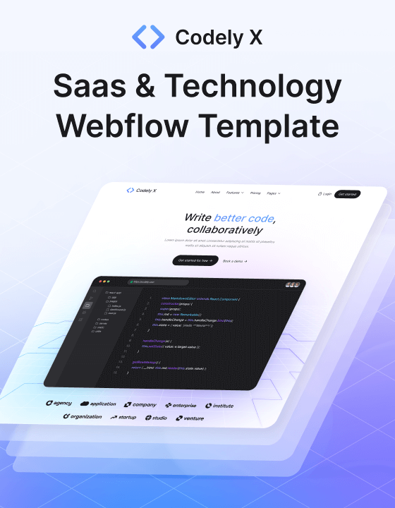 Codely X - SaaS HTML5 Responsive Website Template