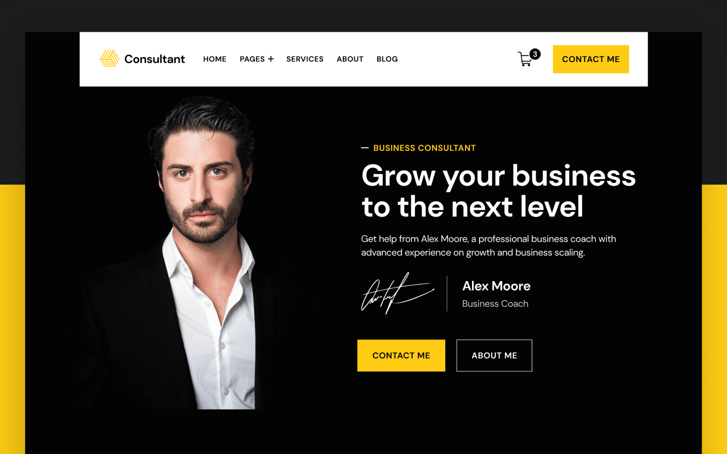 Consultant - Consulting HTML5 Responsive Website Template