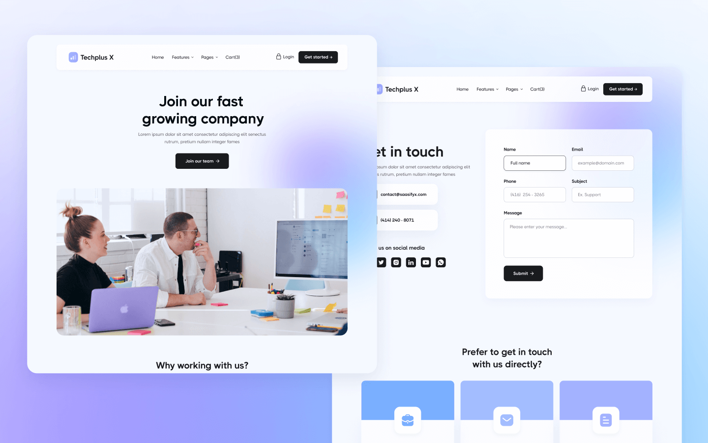 Techplus X - Technology HTML5 Responsive Website Template