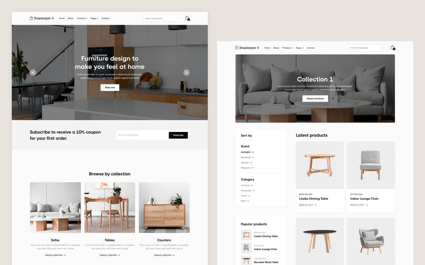 Shopkeeper X - Retail HTML5 Responsive Website Template