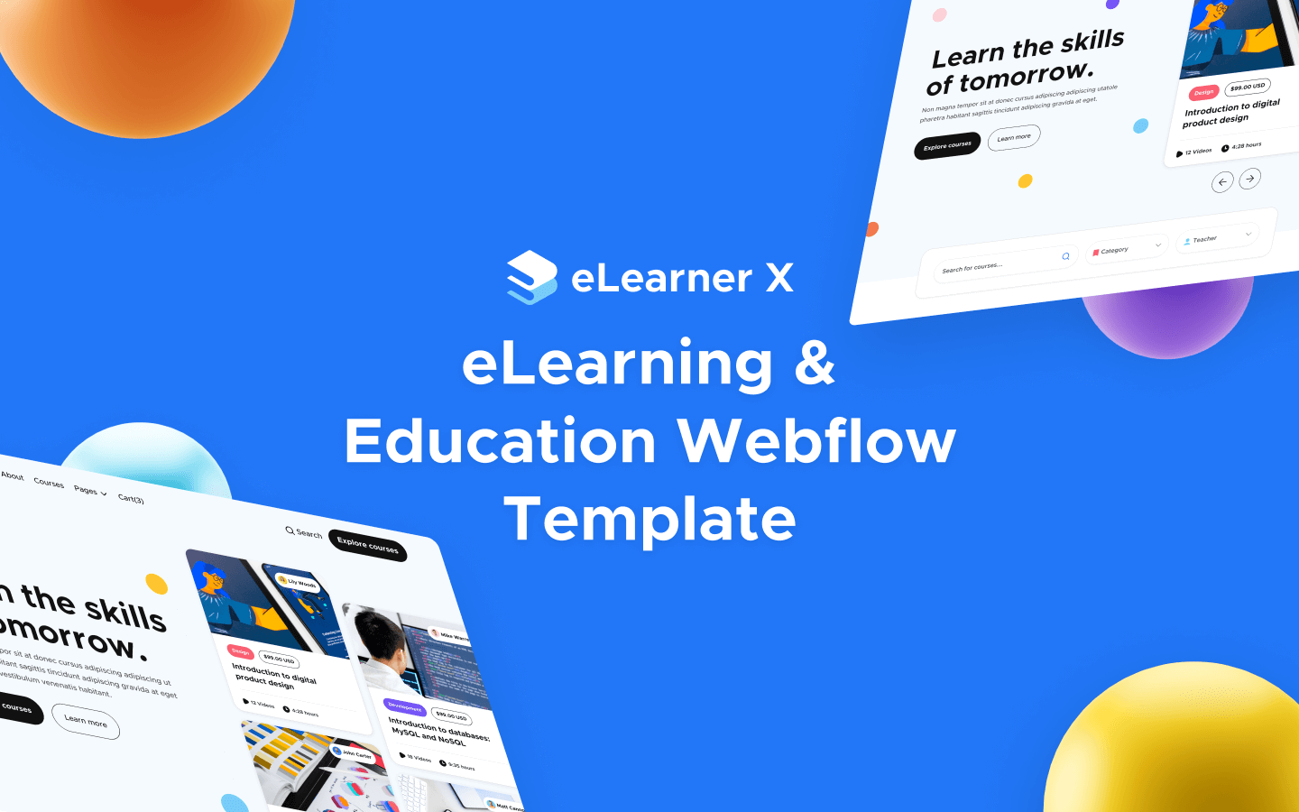 eLearner X - School HTML5 Responsive Website Template