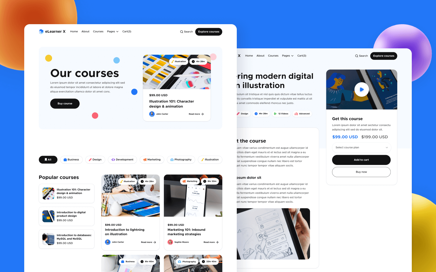 eLearner X - School HTML5 Responsive Website Template