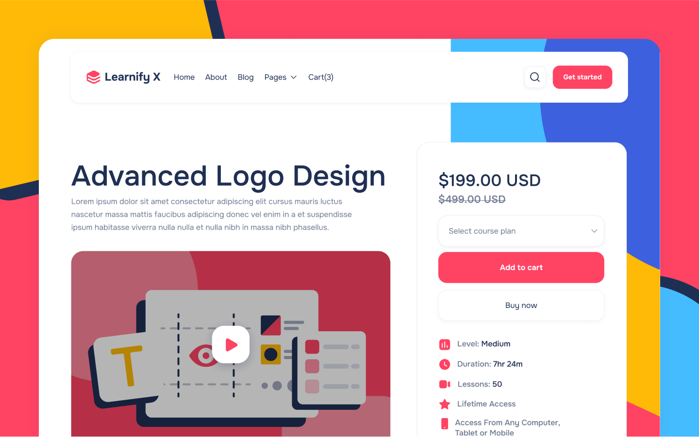 Learnify X - School HTML5 Responsive Website Template