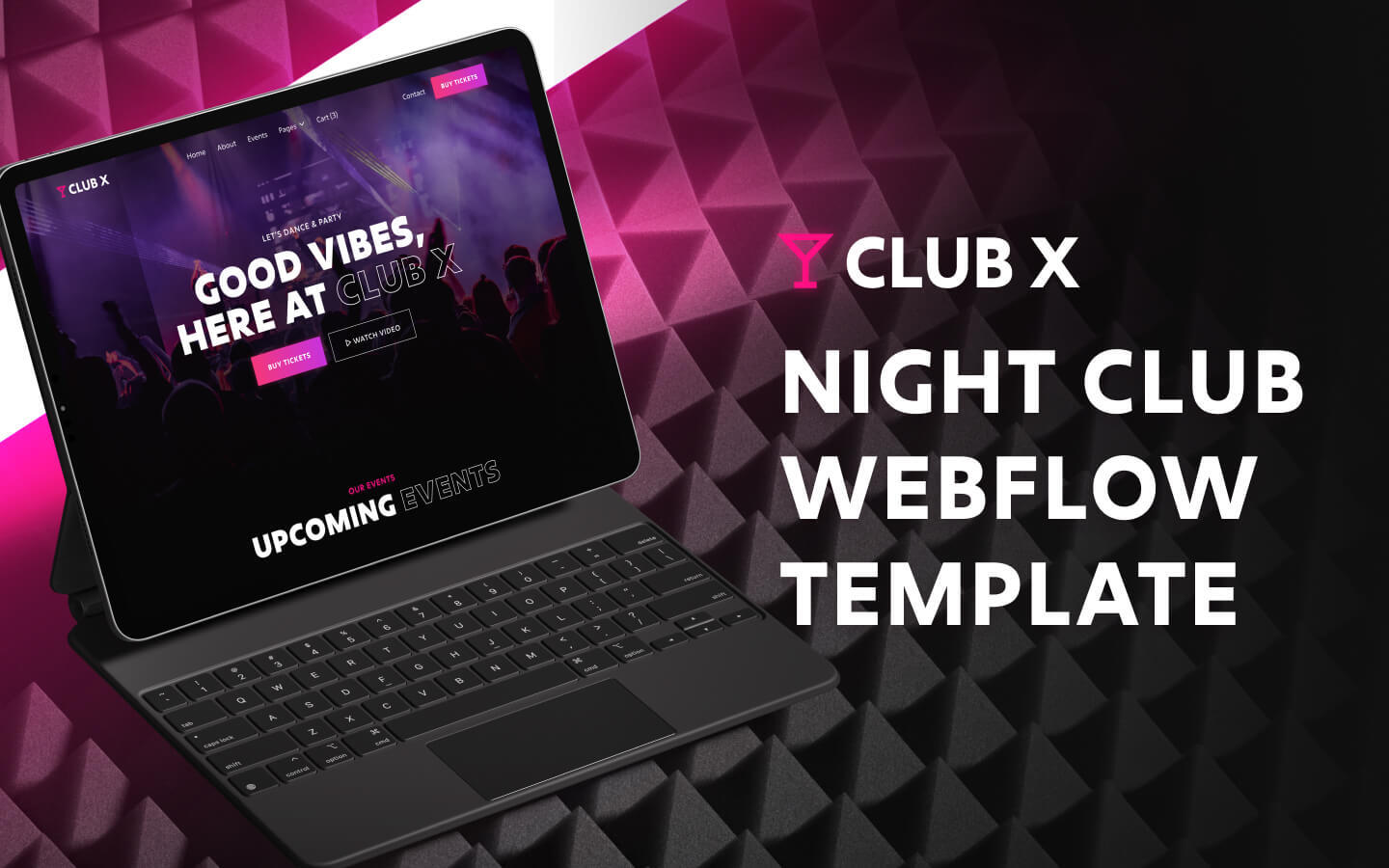 Club X - DJ HTML5 Responsive Website Template