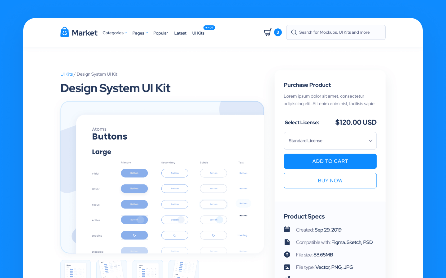 Market - Marketplace HTML5 Responsive Website Template
