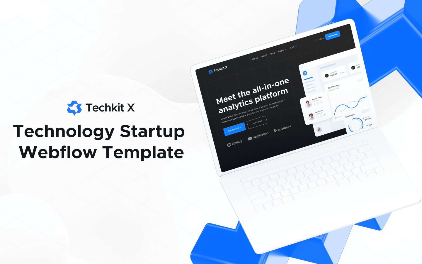 Techkit X - Dashboard HTML5 Responsive Website Template