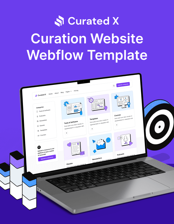 Curated X - Directory HTML5 Responsive Website Template