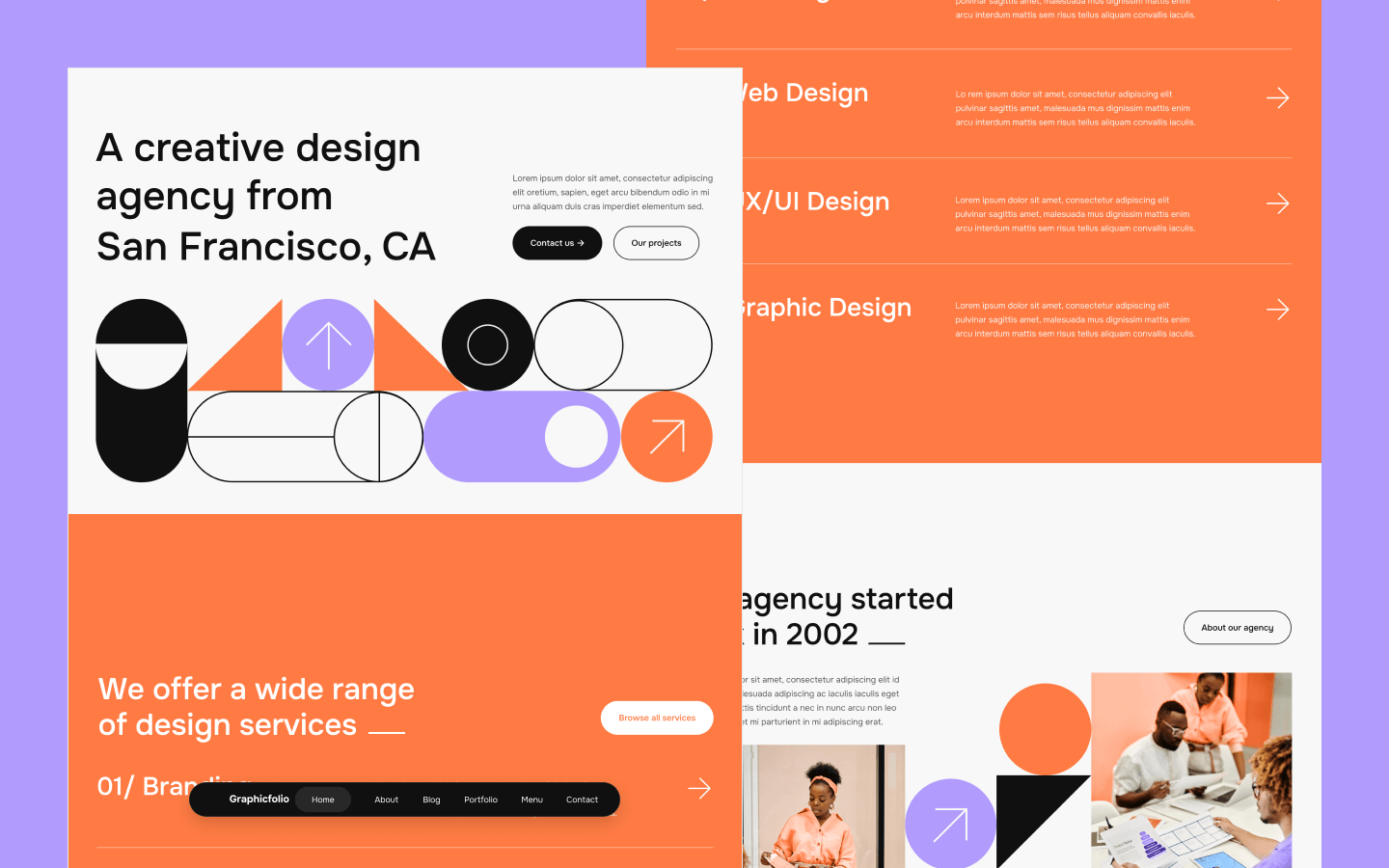 Graphicfolio X - Agency HTML5 Responsive Website Template