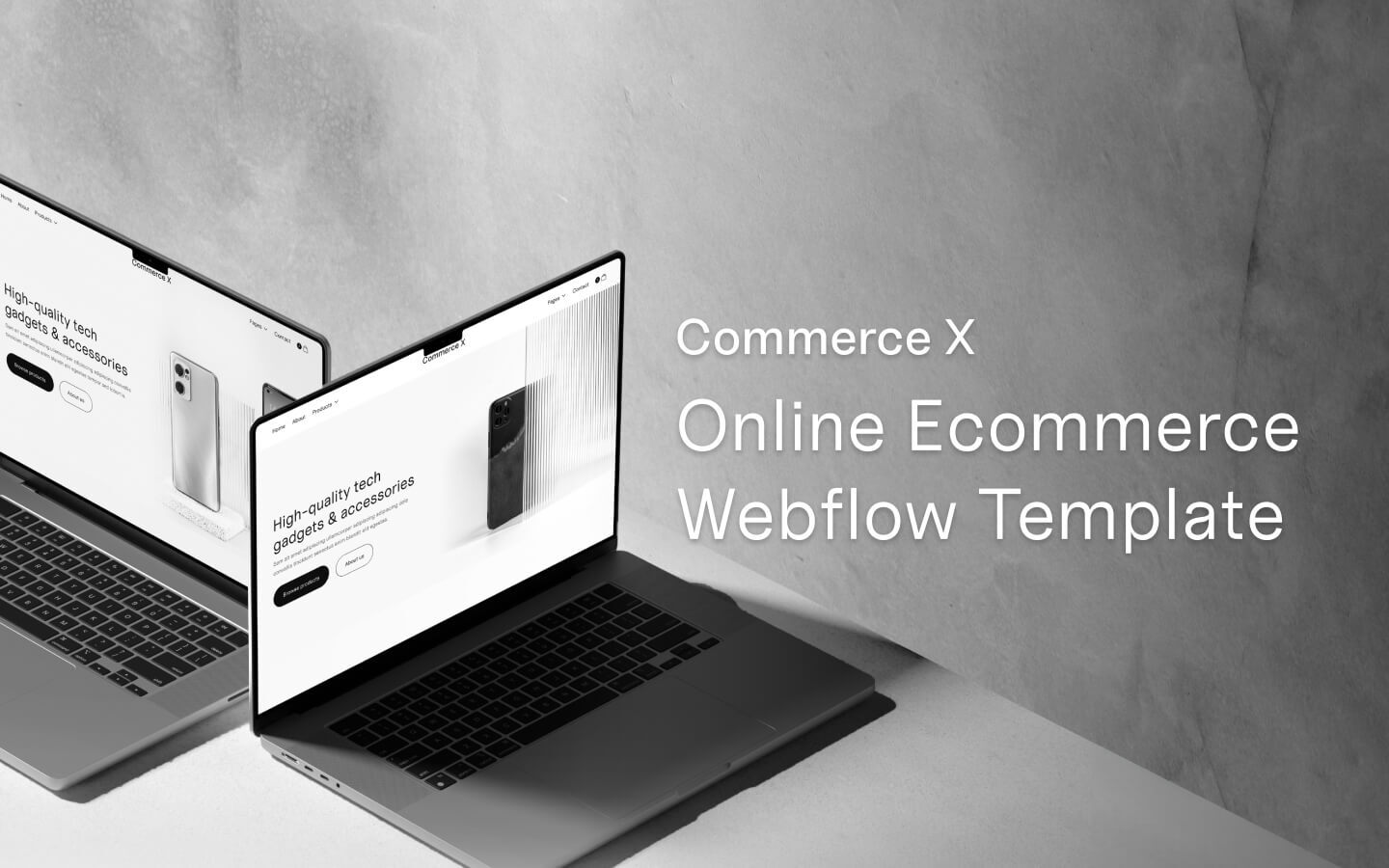 Commerce X - Shop HTML5 Responsive Website Template
