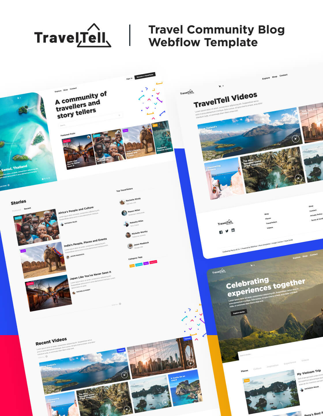TravelTell - Travel HTML5 Responsive Website Template