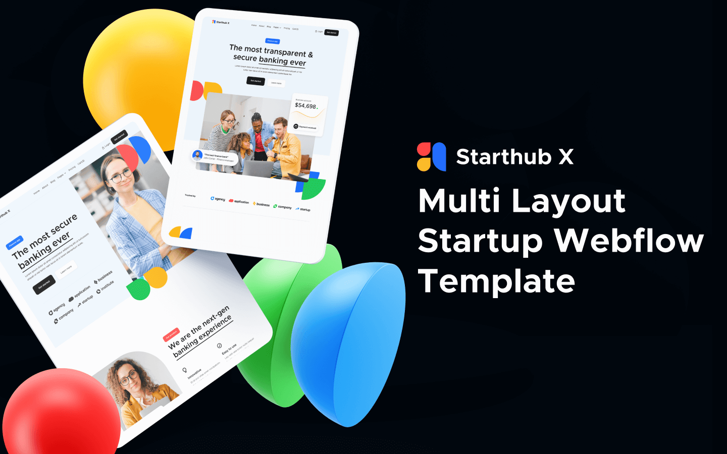 Starthub X - Startup HTML5 Responsive Website Template