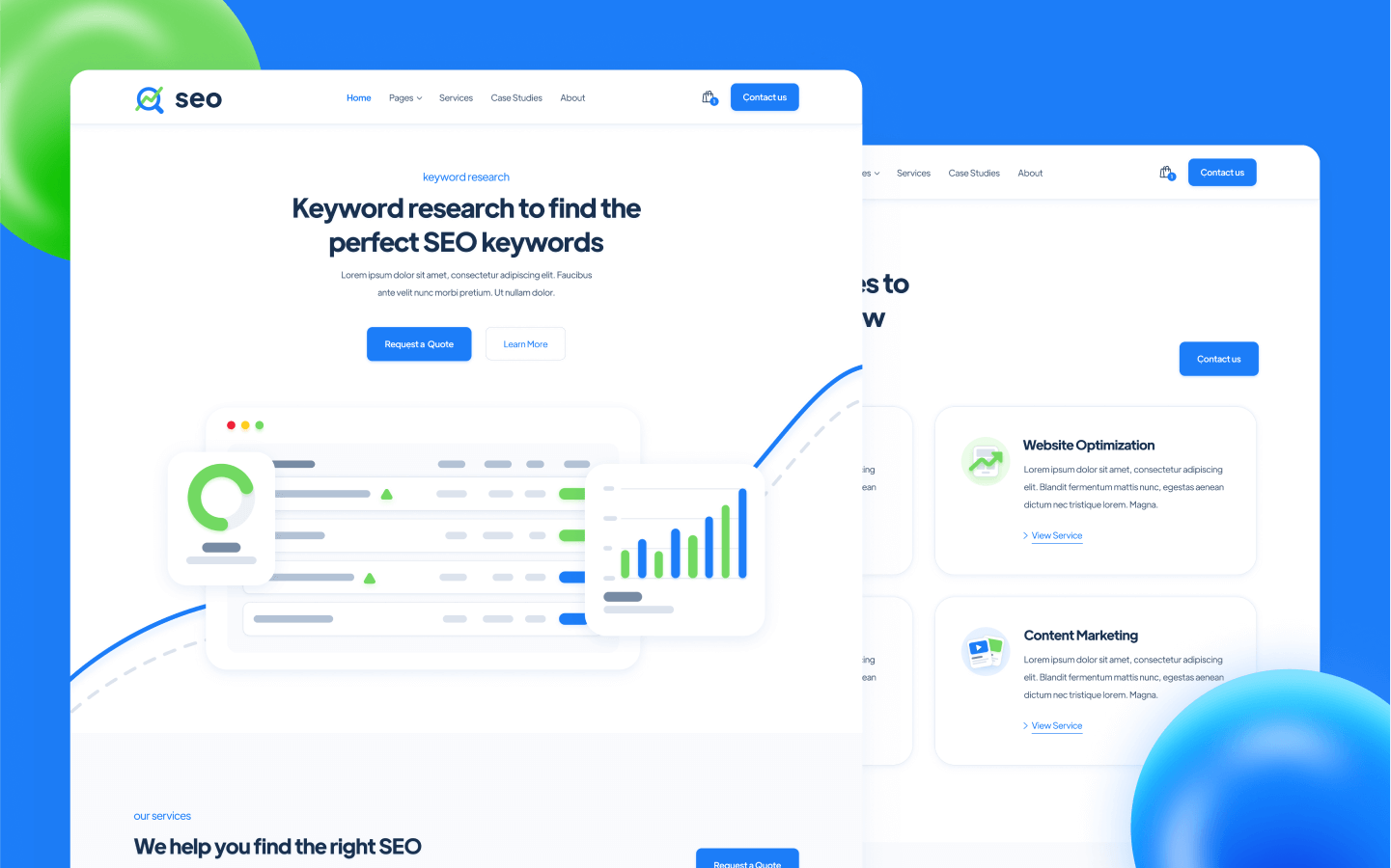 SEO - Marketing HTML5 Responsive Website Template