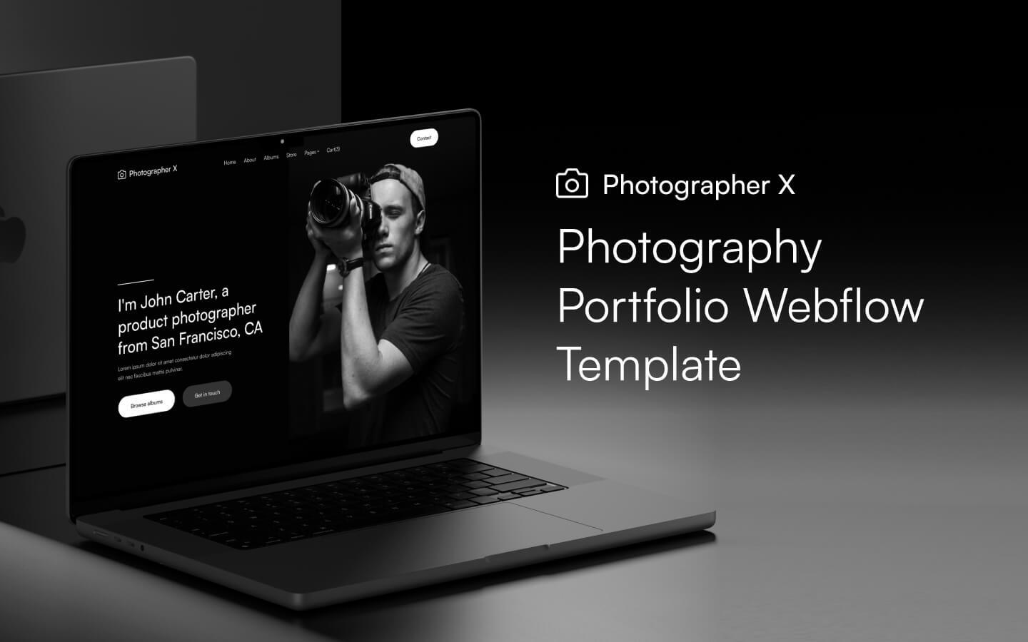 Photographer X - Photography HTML5 Responsive Website Template