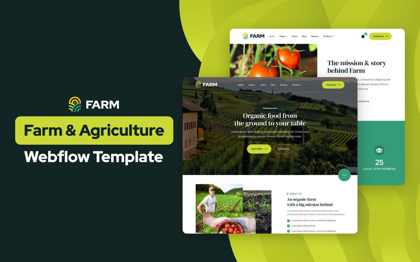 Farm - Farm HTML5 Responsive Website Template