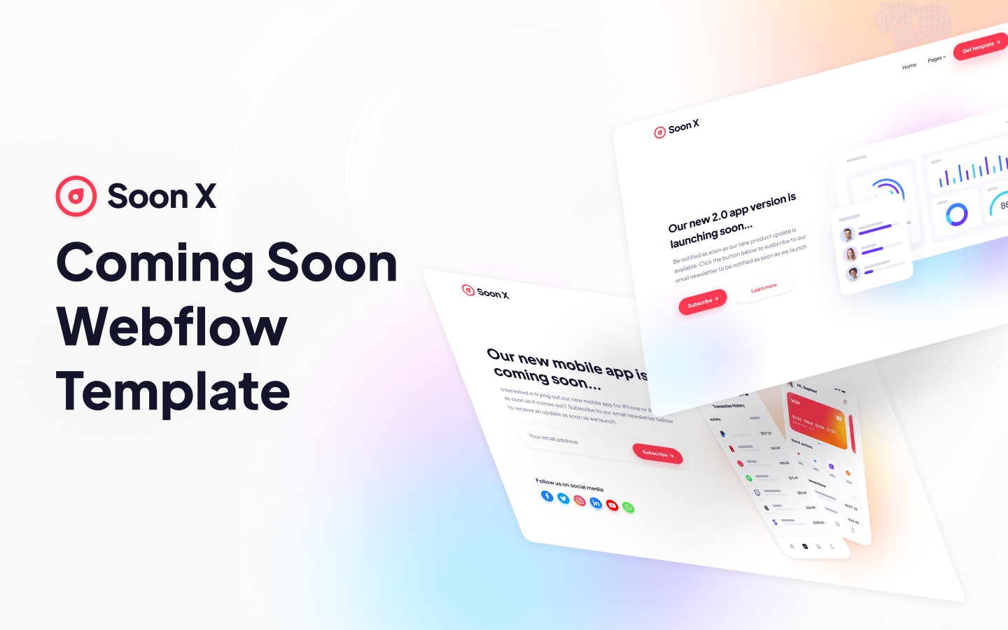 Soon X - Coming Soon HTML5 Responsive Website Template