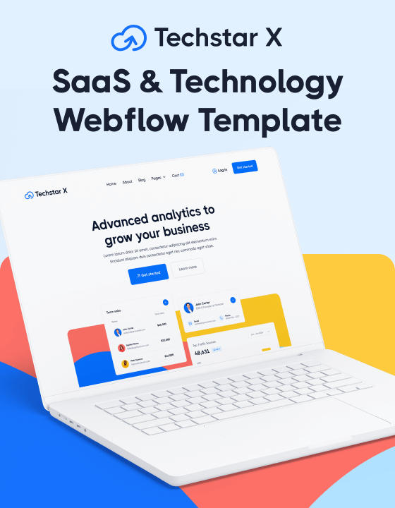 Techstar X - SaaS HTML5 Responsive Website Template