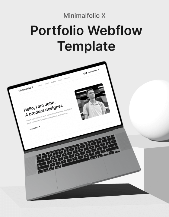 Minimalfolio X - Portfolio HTML5 Responsive Website Template