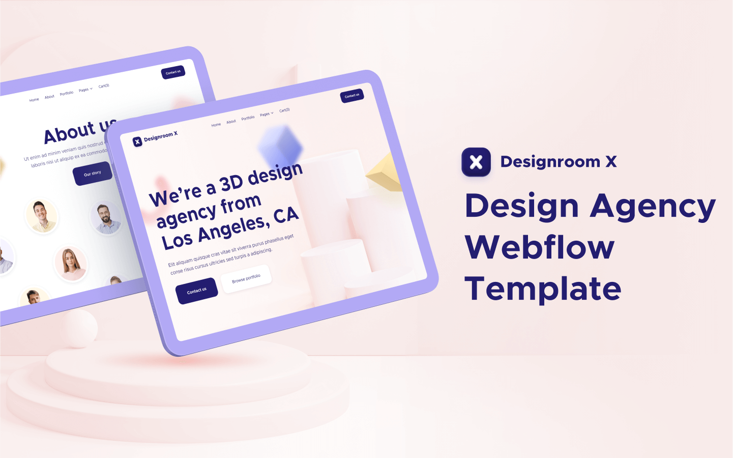 Designroom X - Agency HTML5 Responsive Website Template