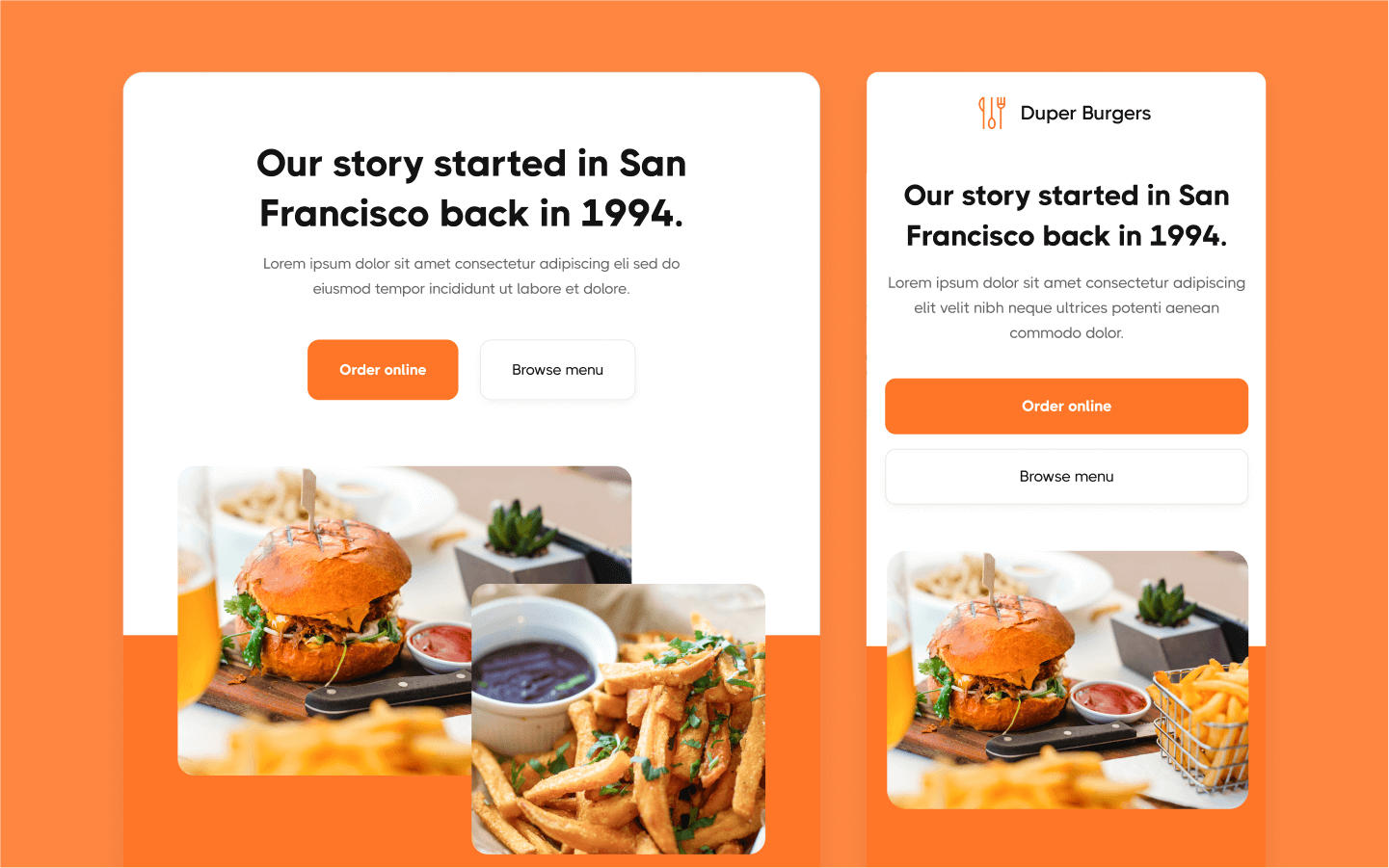 QR Code X - Restaurant HTML5 Responsive Website Template