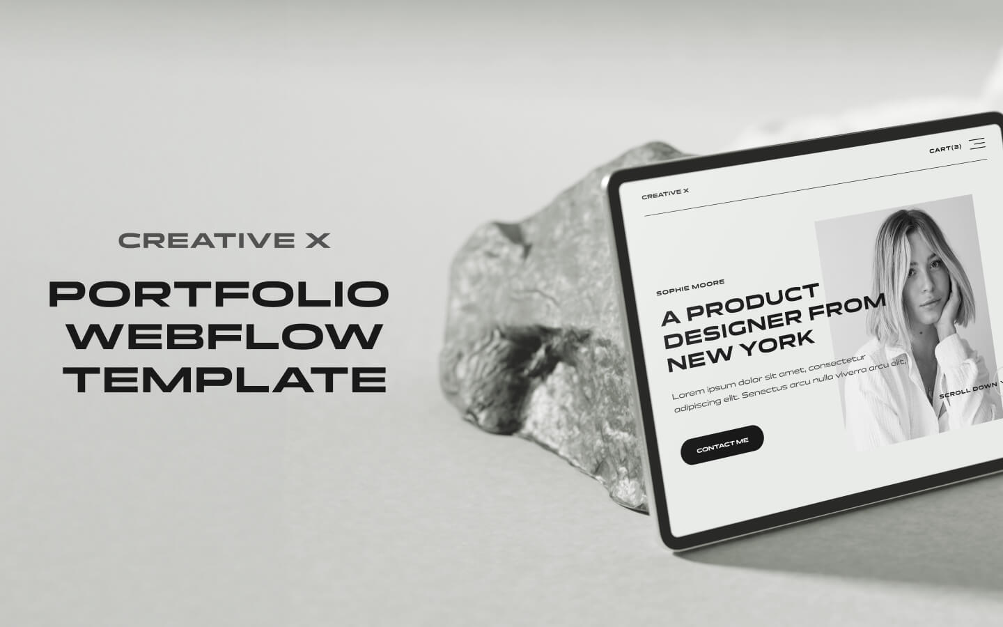 Creative X - Personal HTML5 Responsive Website Template