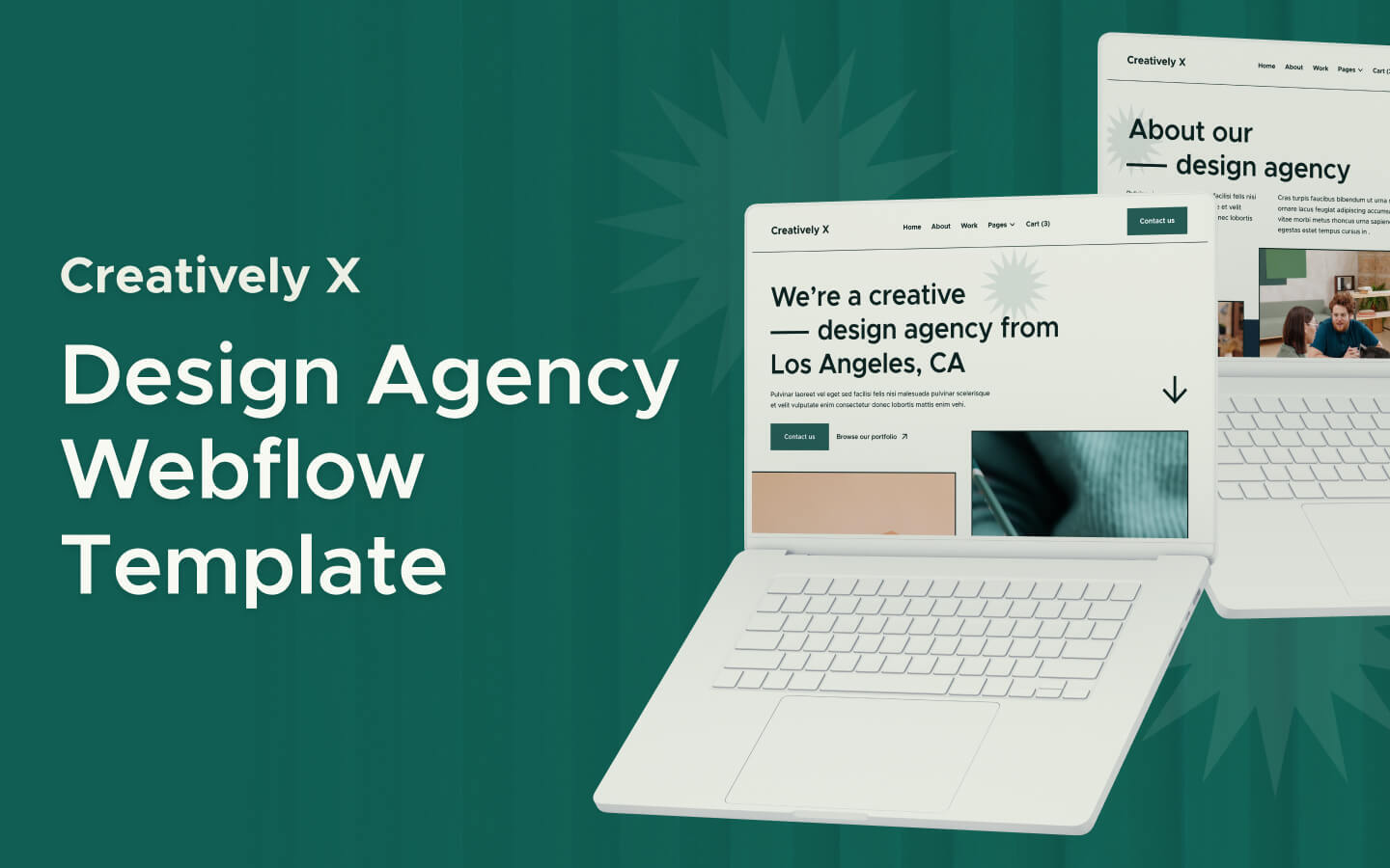 Creatively X - Creative HTML5 Responsive Website Template