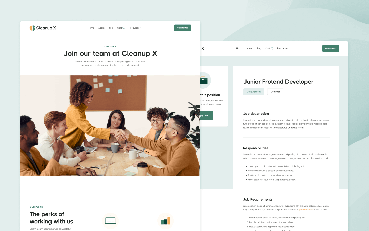 Cleanup X - Startup HTML5 Responsive Website Template