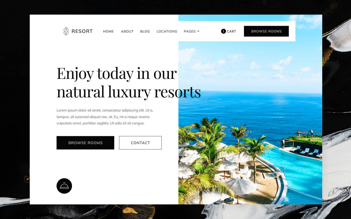Resort - Hotel HTML5 Responsive Website Template