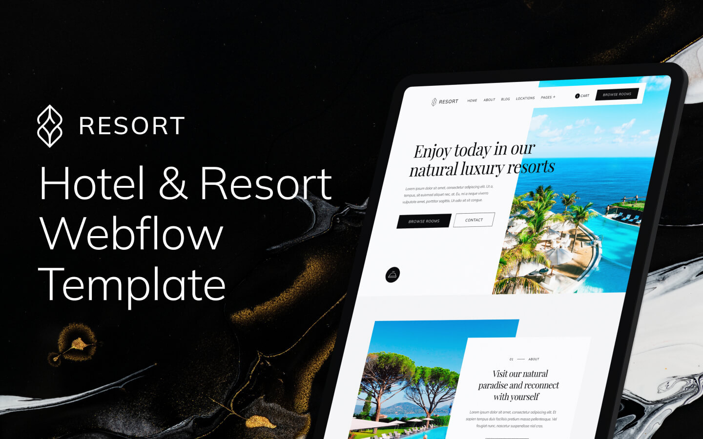 Resort - Hotel HTML5 Responsive Website Template