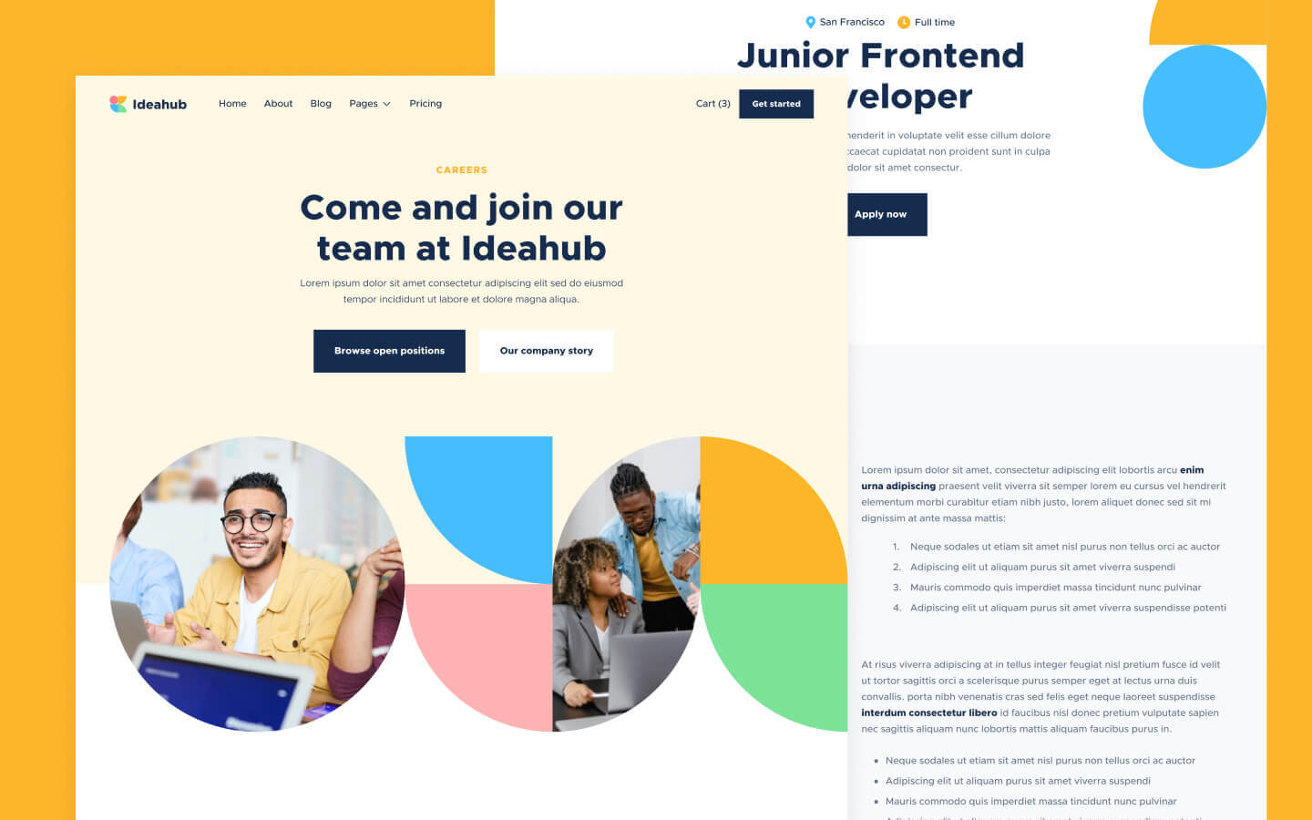 Ideahub X - Startup HTML5 Responsive Website Template