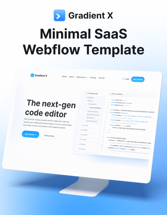Gradient X - SaaS HTML5 Responsive Website Template