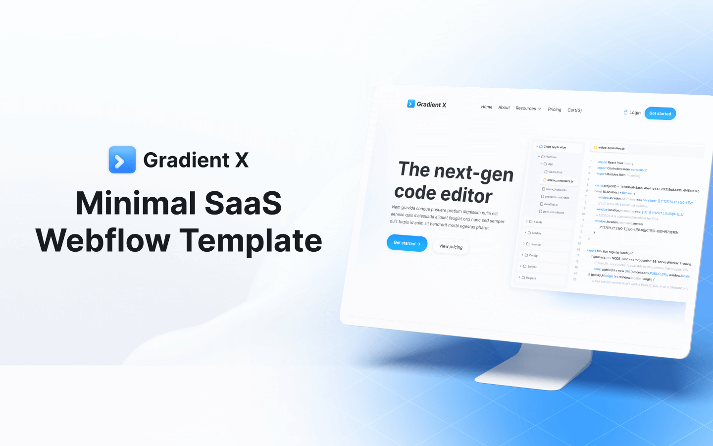 Gradient X - SaaS HTML5 Responsive Website Template