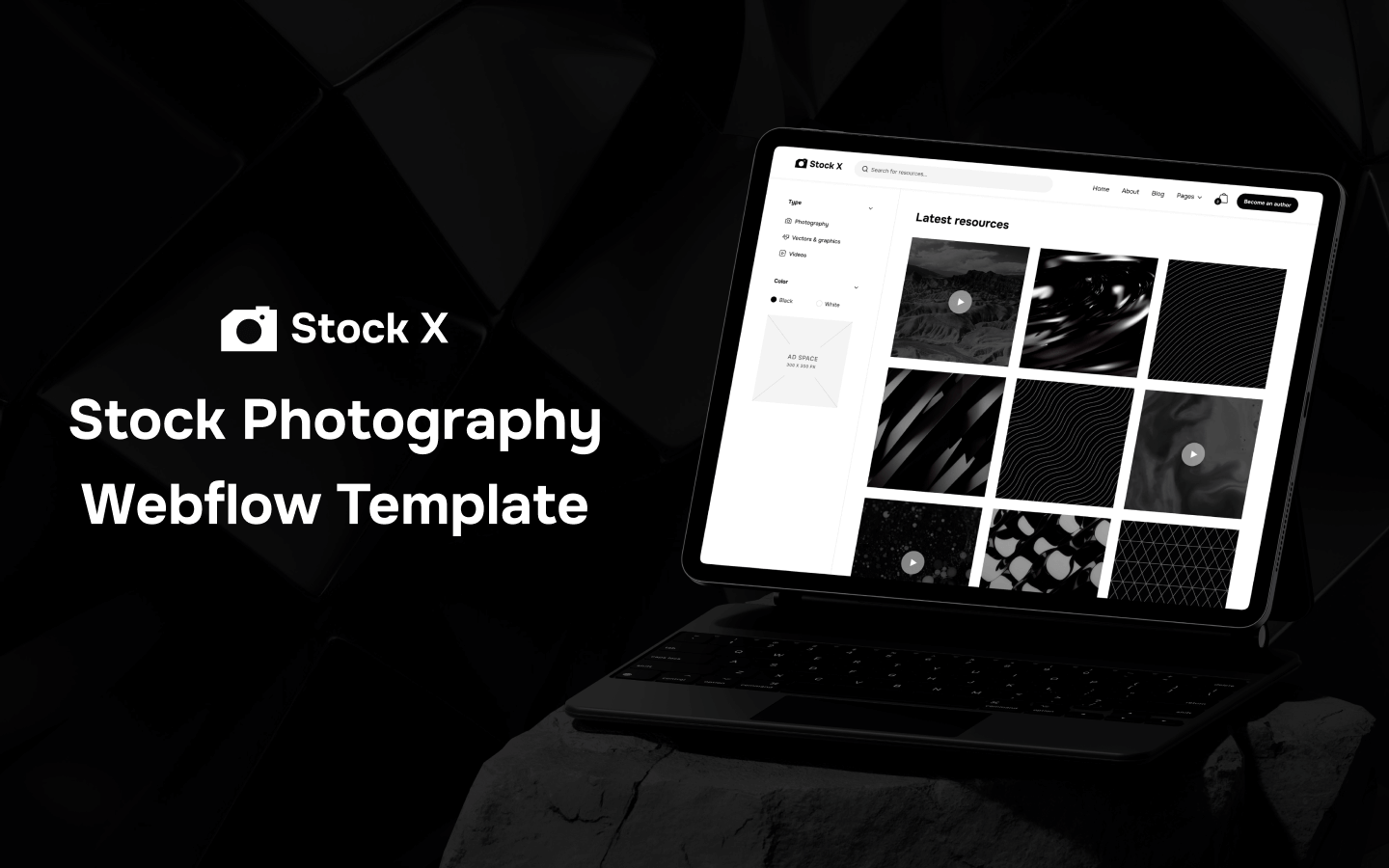 Stock X - Photography HTML5 Responsive Website Template