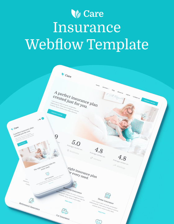 Care - Insurance HTML5 Responsive Website Template