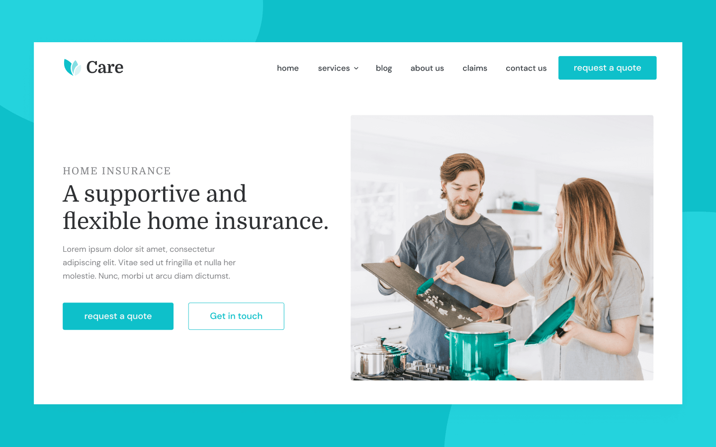 Care - Insurance HTML5 Responsive Website Template
