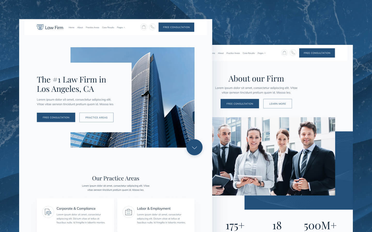 Lawyers - Law Firm HTML5 Responsive Website Template