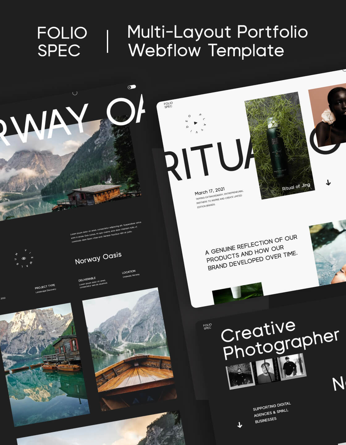 FolioSpec Extended - Portfolio HTML5 Responsive Website Template
