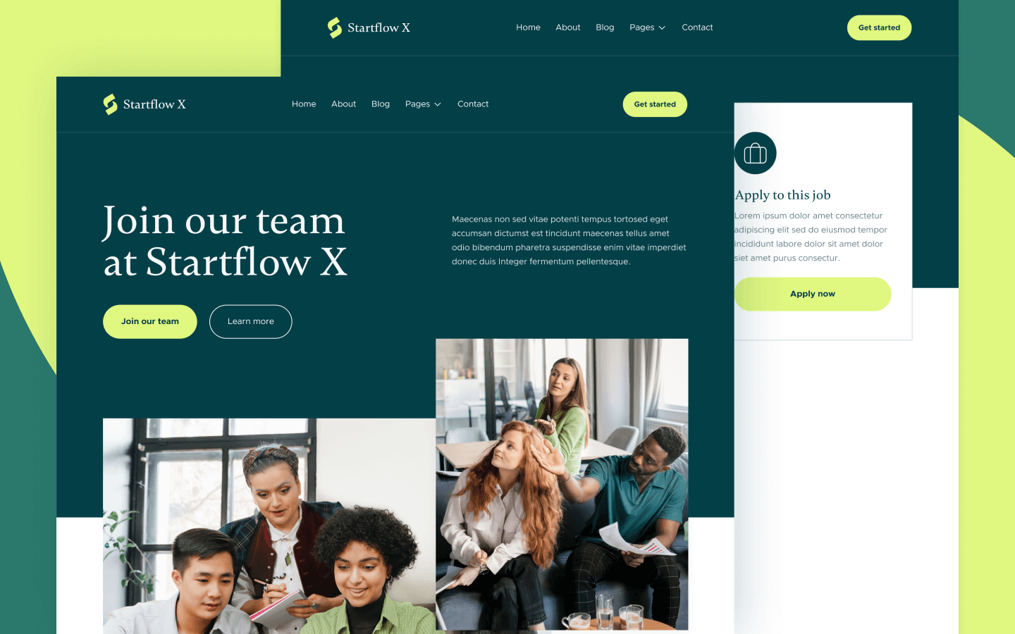 Startflow X - Startup HTML5 Responsive Website Template