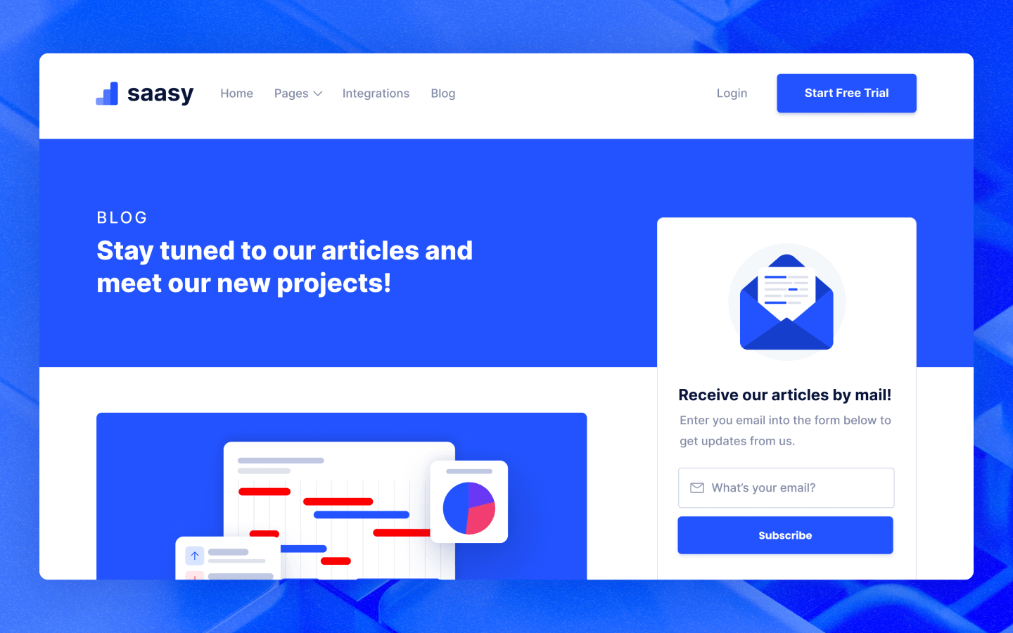 Saasy Ecommerce - Software HTML5 Responsive Website Template