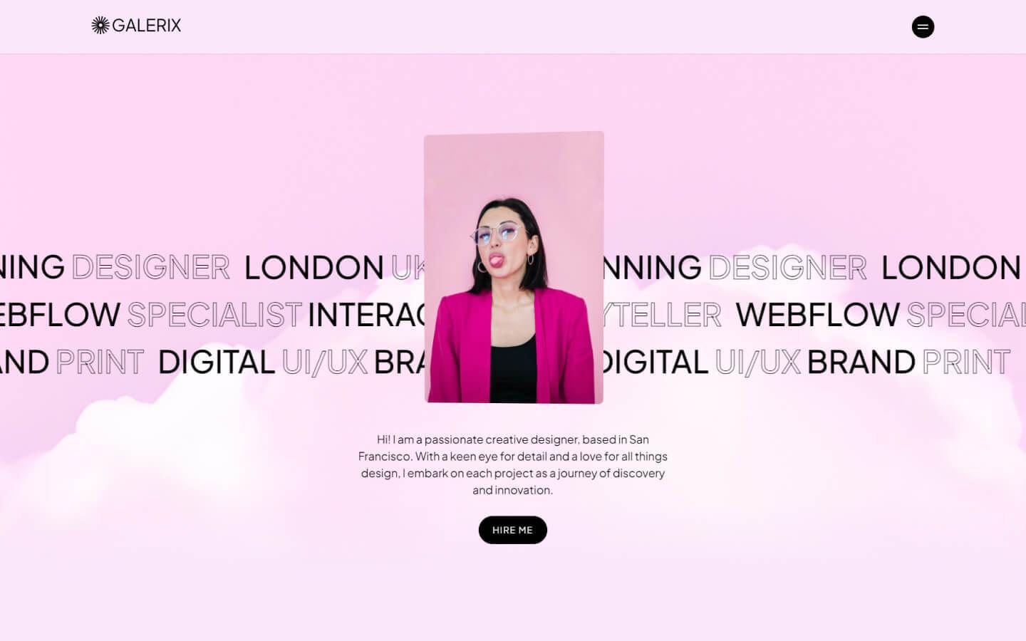 Galerix - Portfolio HTML5 Responsive Website Template