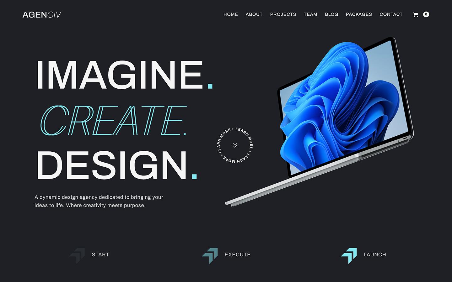 Agenciv - Agency HTML5 Responsive Website Template