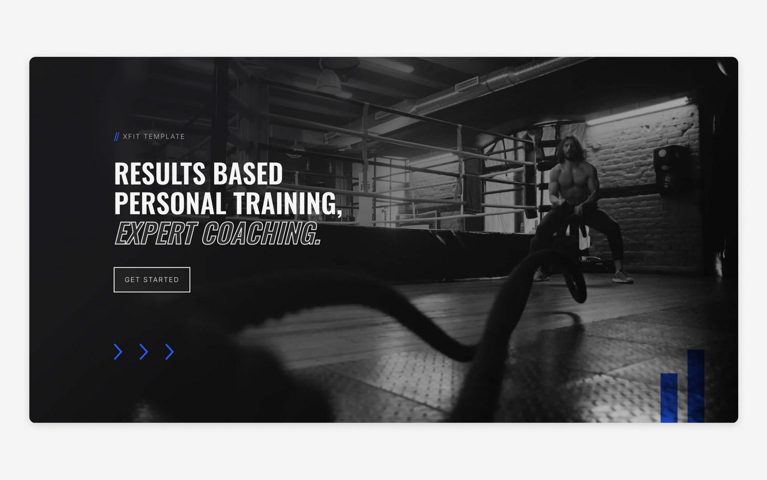 XFIT - Fitness HTML5 Responsive Website Template