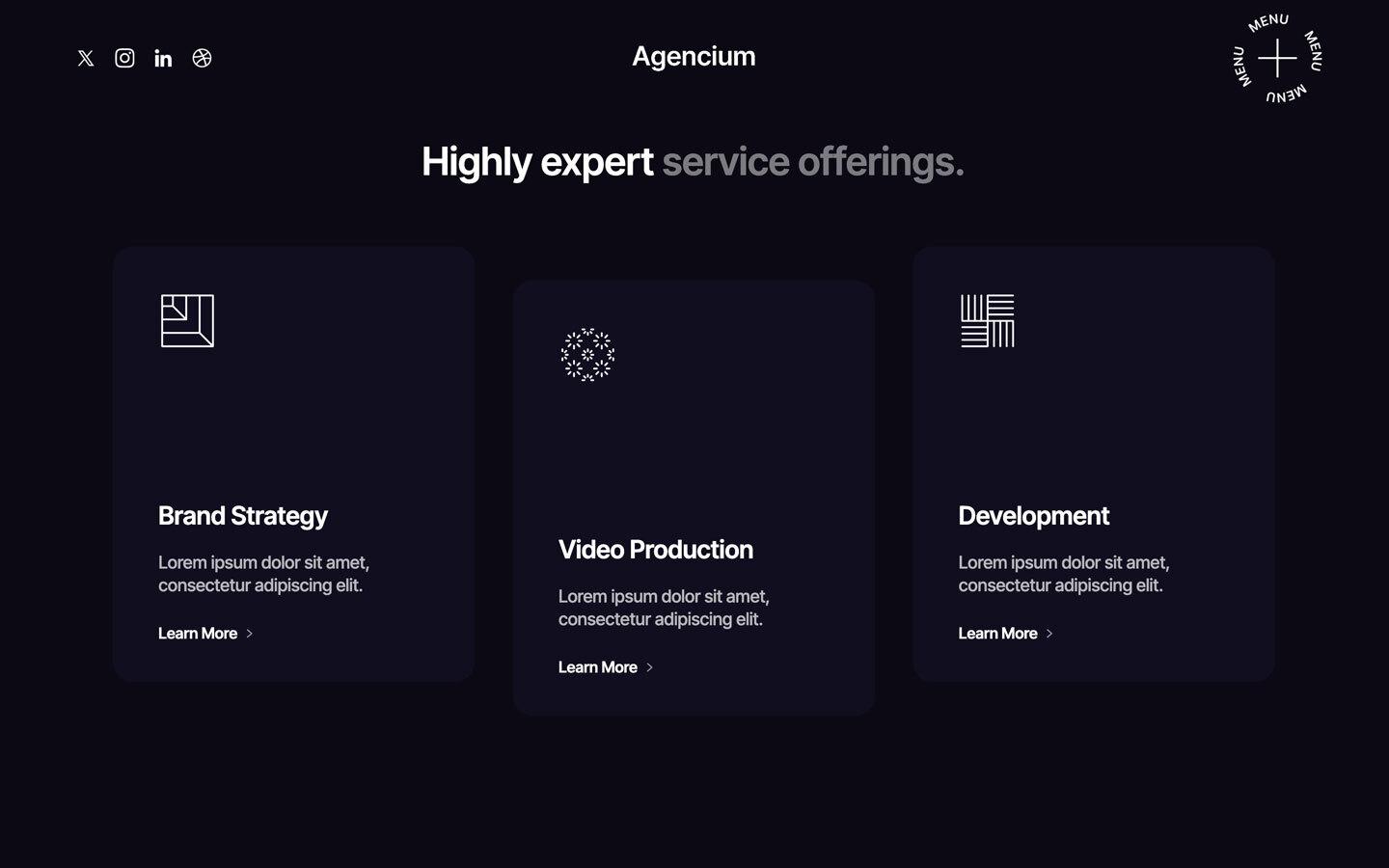 Agencium - Agency HTML5 Responsive Website Template