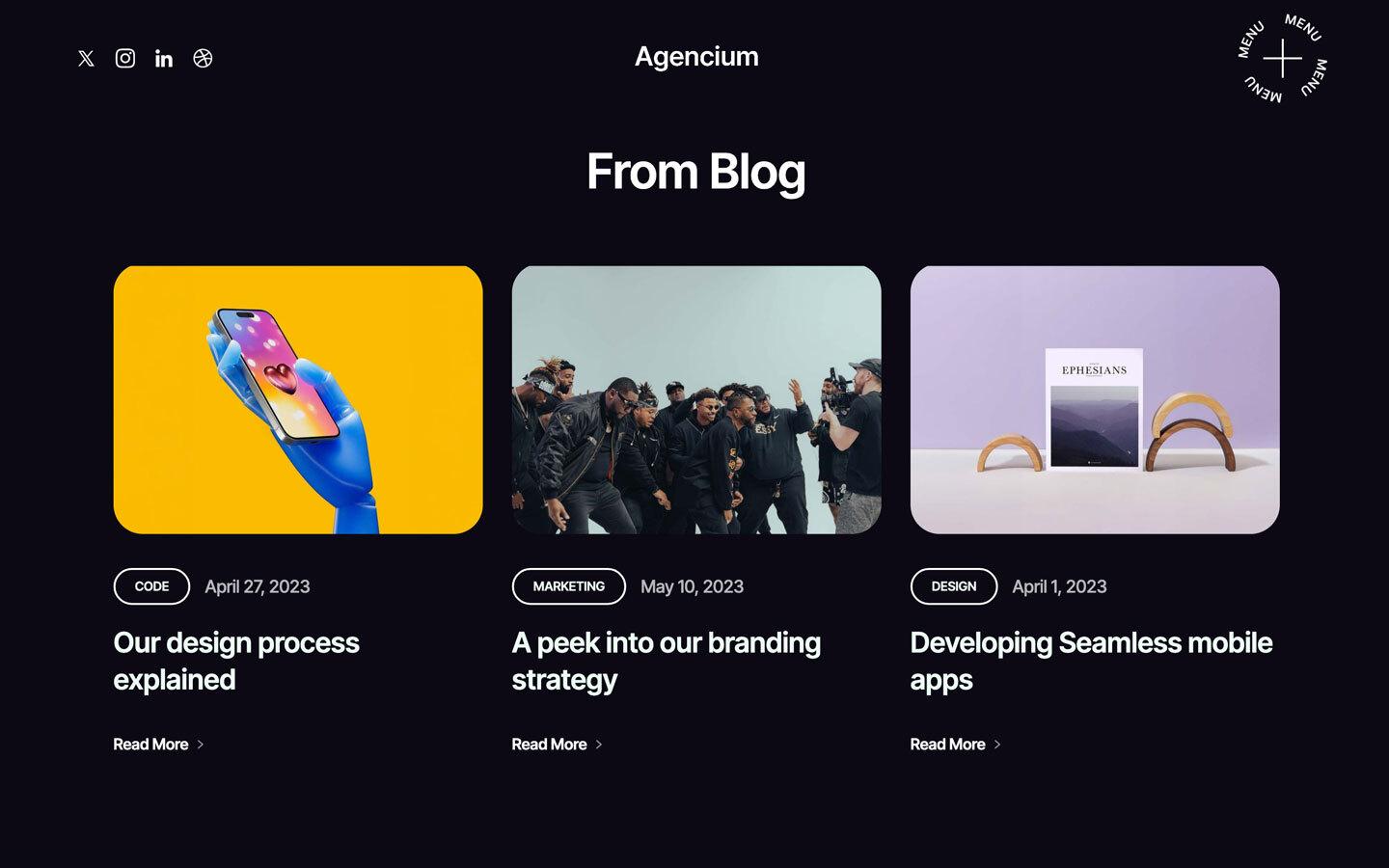 Agencium - Agency HTML5 Responsive Website Template