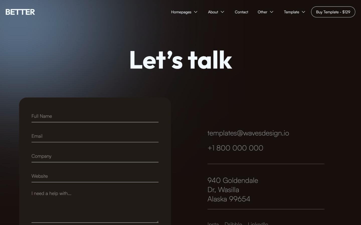 Better Studio - Agency HTML5 Responsive Website Template