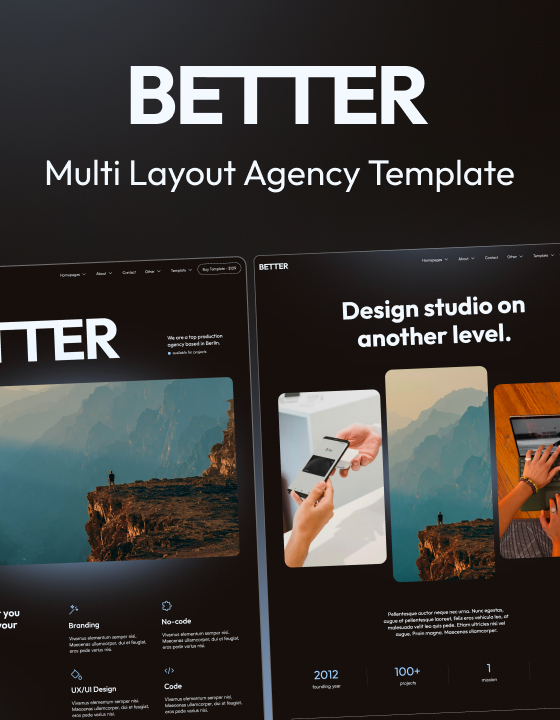 Better Studio by Wavesdesign | Muzli Creative Store
