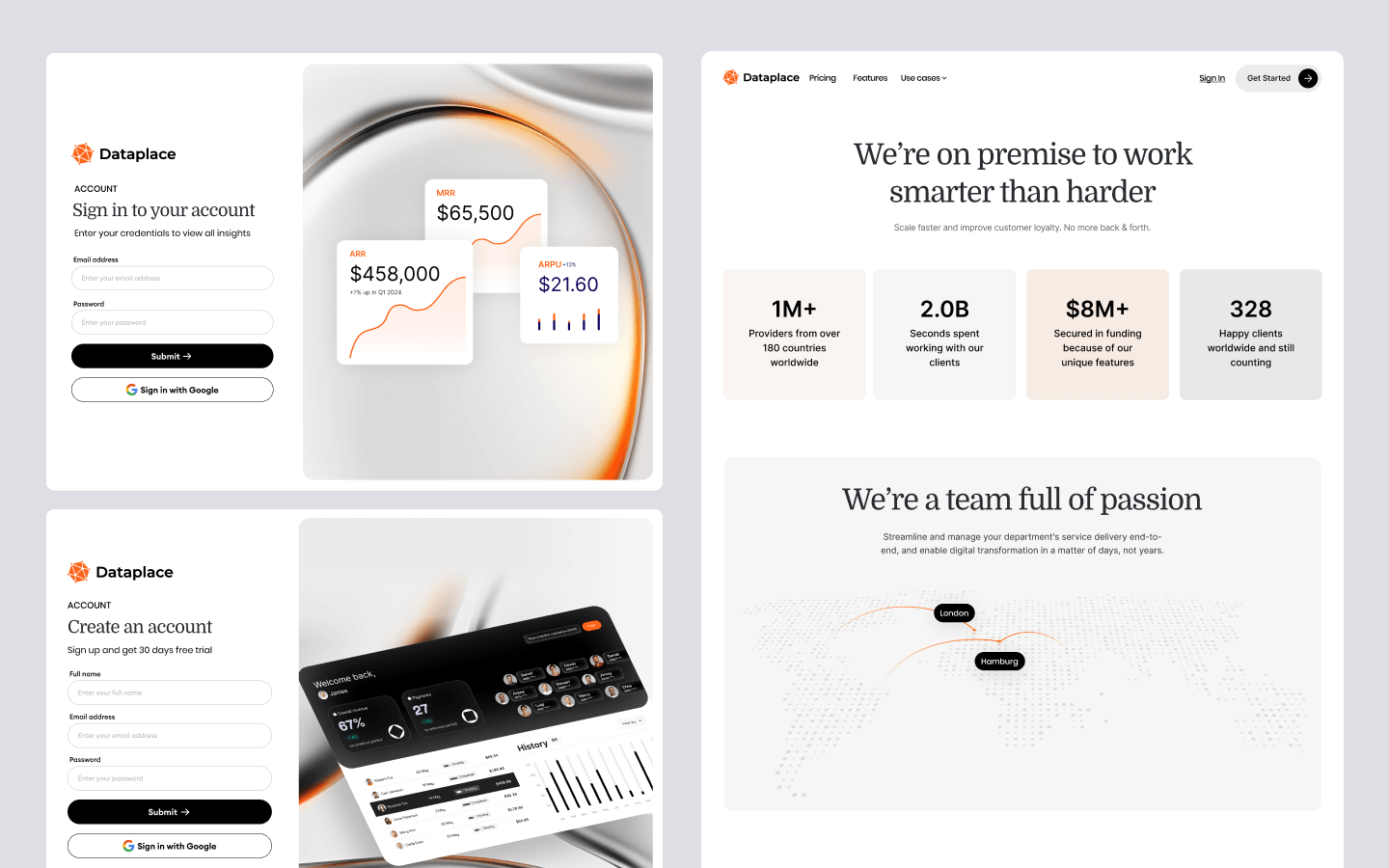 Dataplace - Marketing HTML5 Responsive Website Template