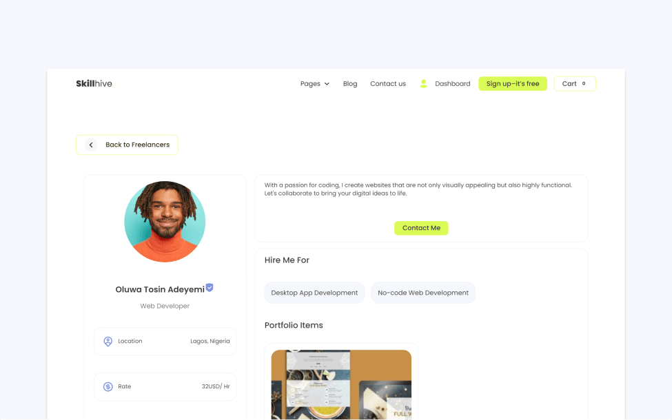 Skillhive - Marketplace HTML5 Responsive Website Template