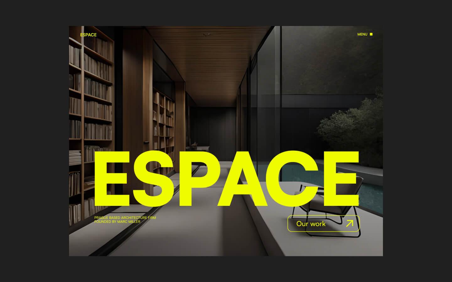 Espace - Architecture HTML5 Responsive Website Template