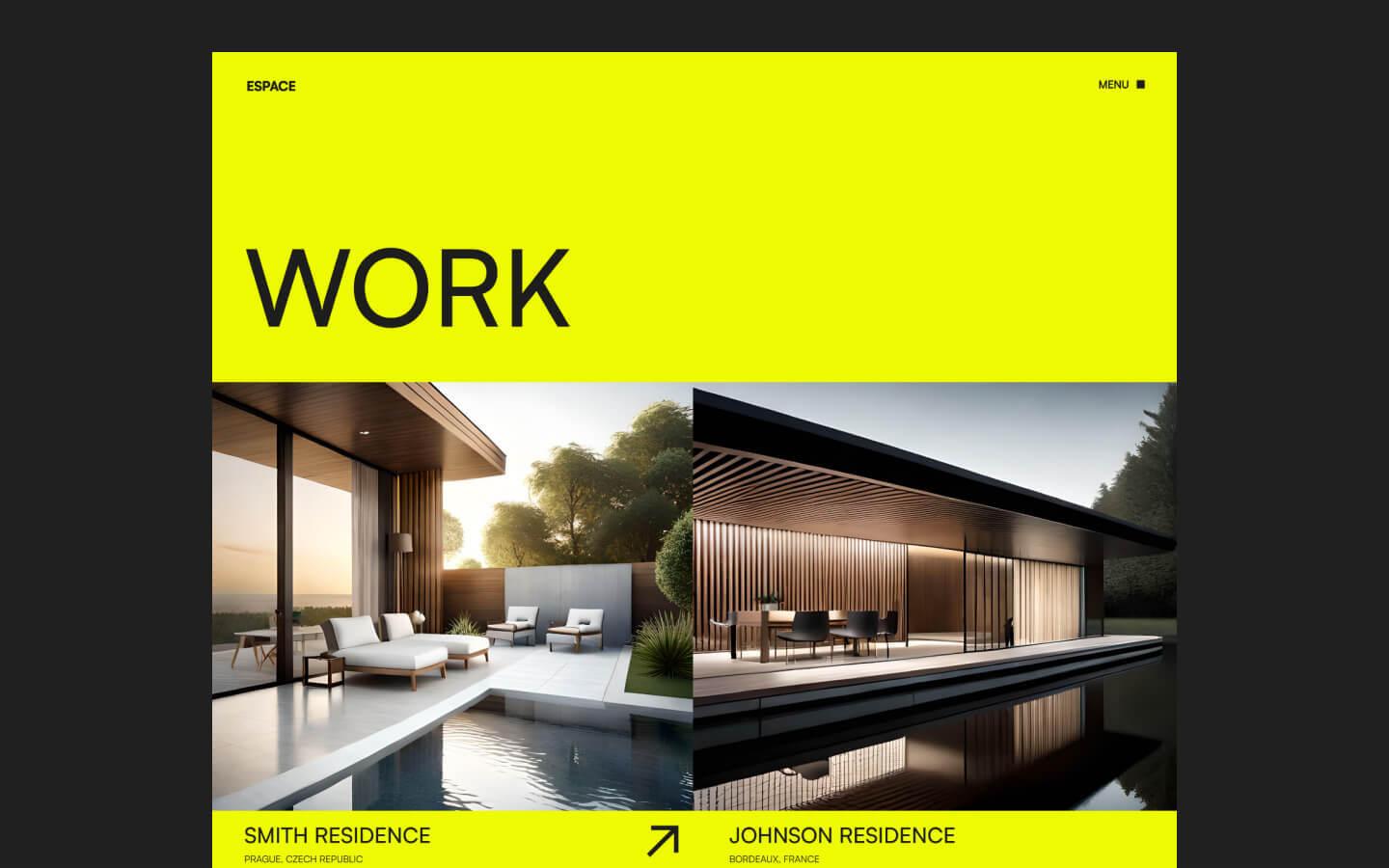 Espace - Architecture HTML5 Responsive Website Template
