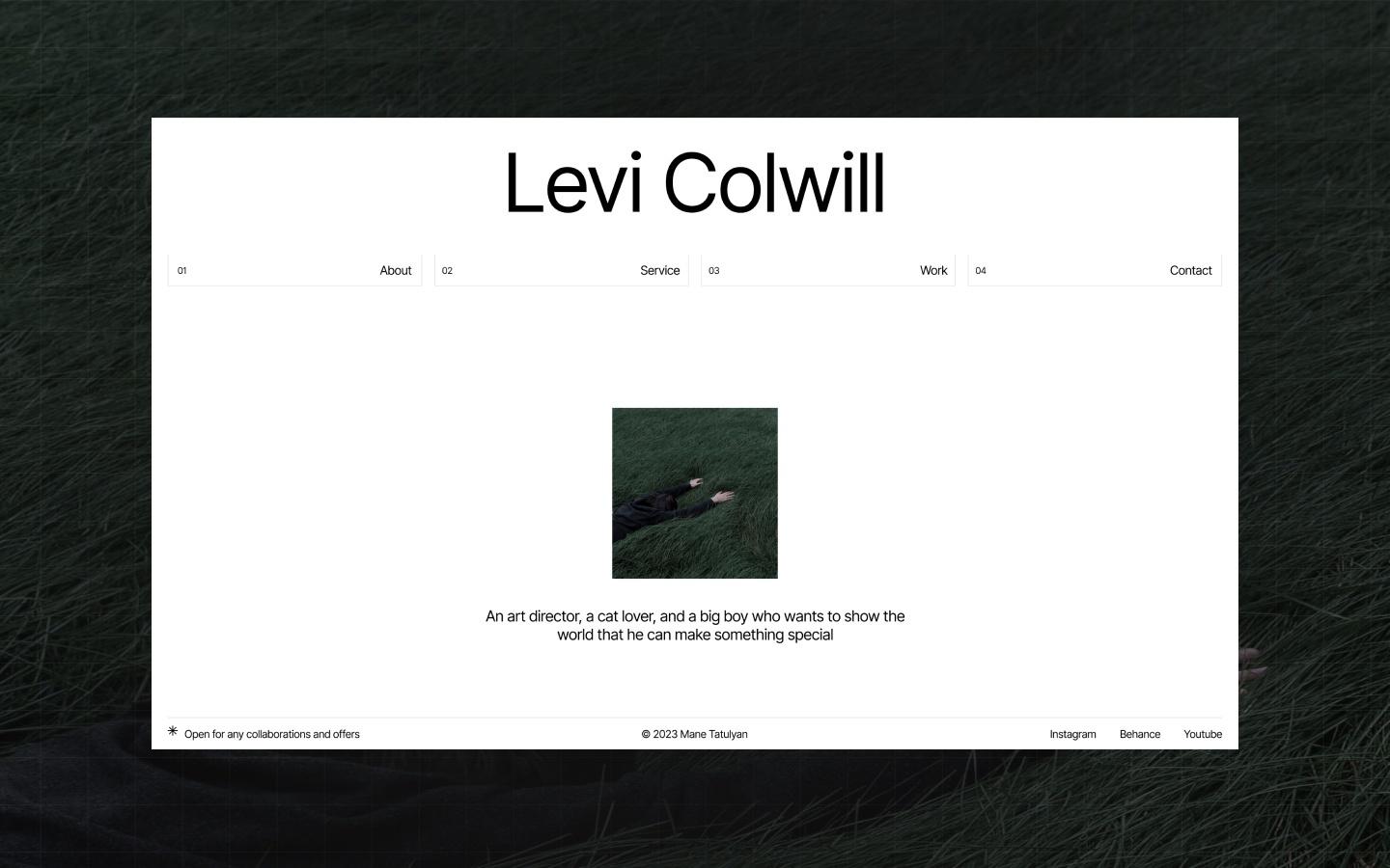 Levi - Portfolio HTML5 Responsive Website Template